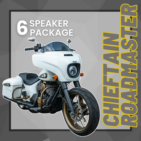 Indian Chieftain/Roadmaster 6 Speaker Audio Package - Davidson Audio, LLC.